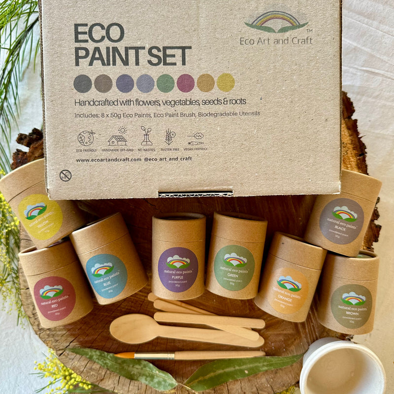 Eco Paints - Natural Plant-Based Paint Set for Kids | Australian Made ...